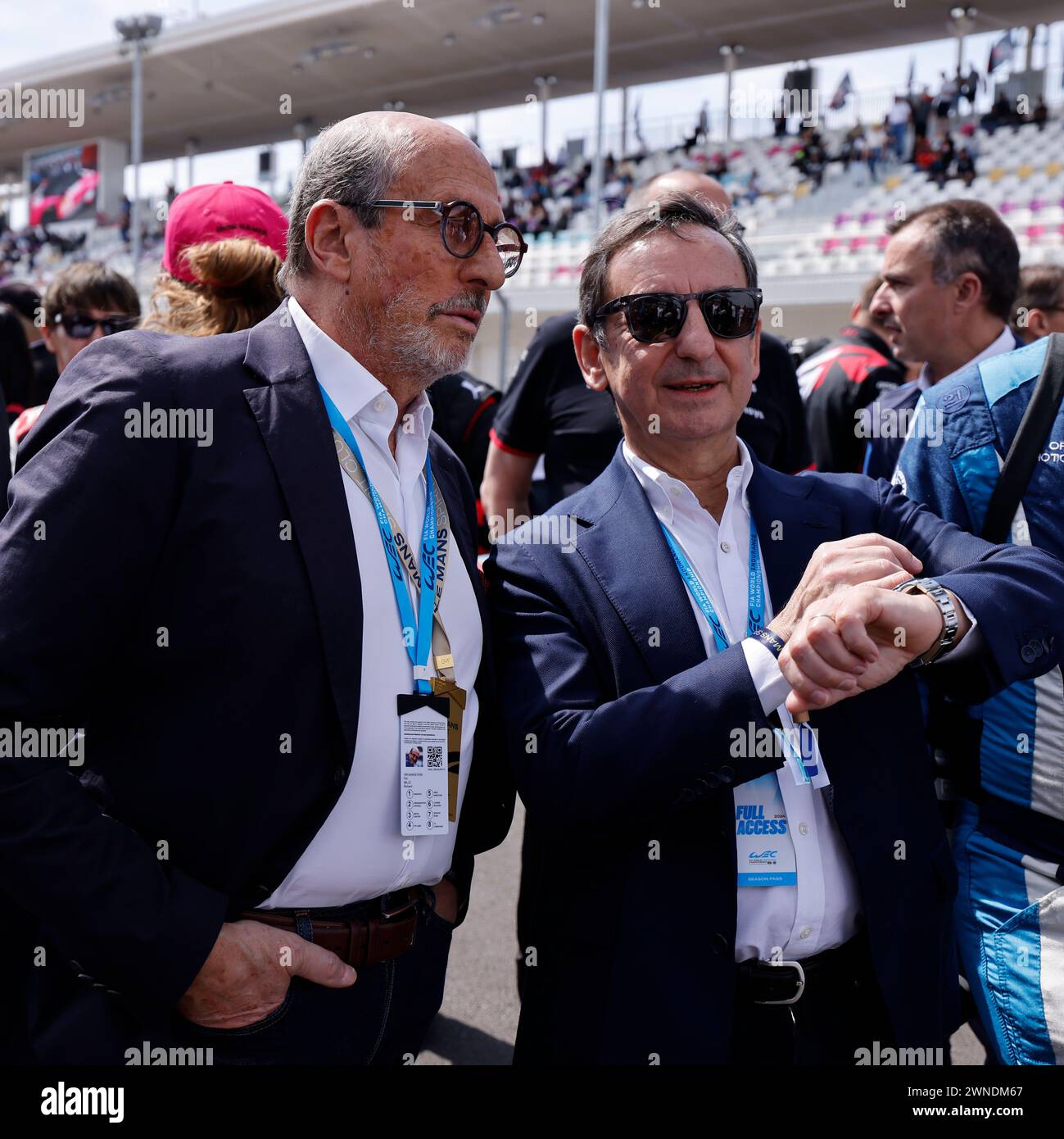 Lusail, Qatar. 02nd Mar, 2024. MILLE Richard (fra), Président ot the ...