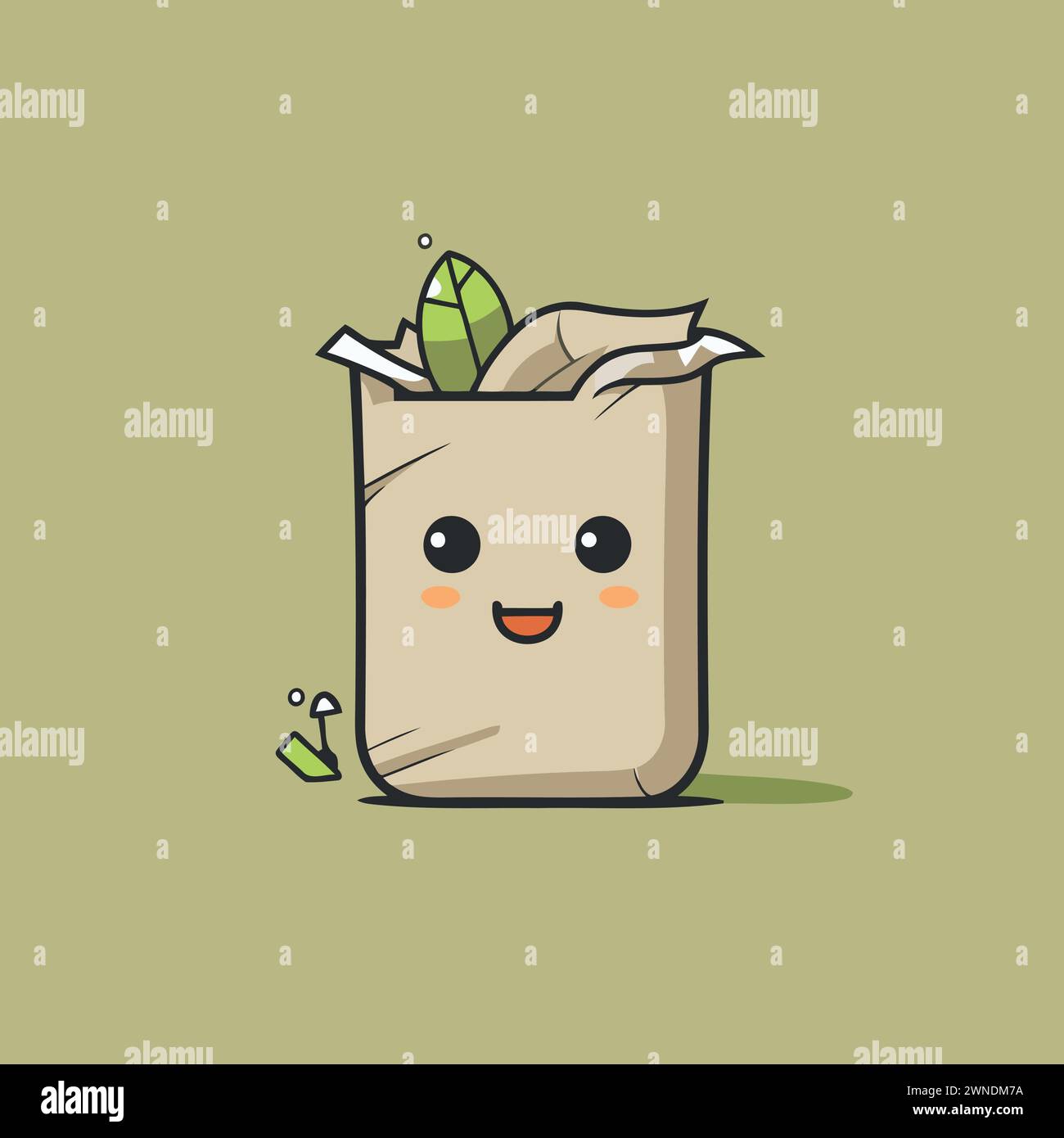 Garbage and recycling Stock Vector Images - Alamy