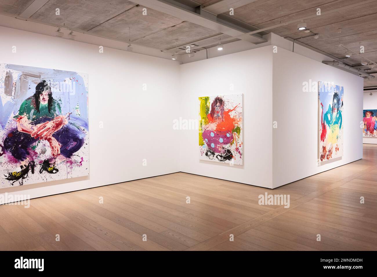 Almine Rech Gallery, London, UK. 1st Mar, 2024. ‘Dissolving' is Spanish ...