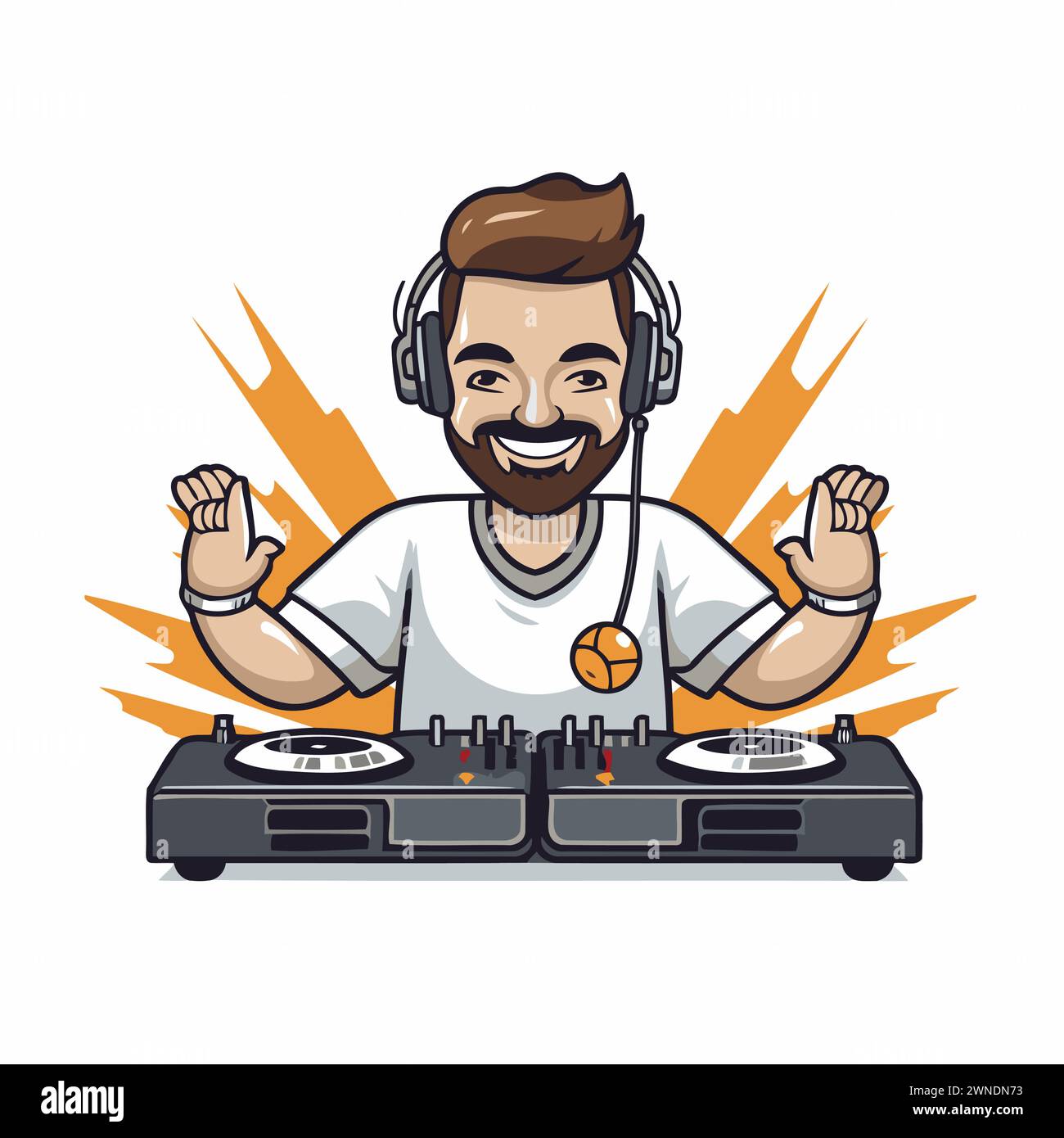 Retro audio sound mixer Cut Out Stock Images & Pictures - Alamy