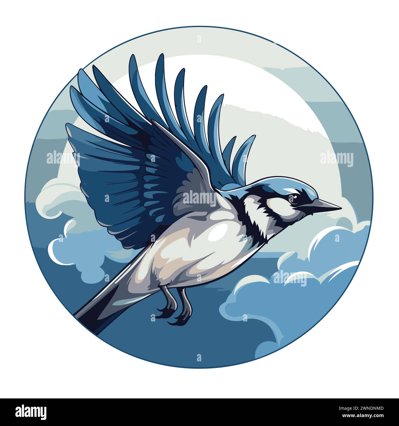 Jay bird Stock Vector Images - Alamy