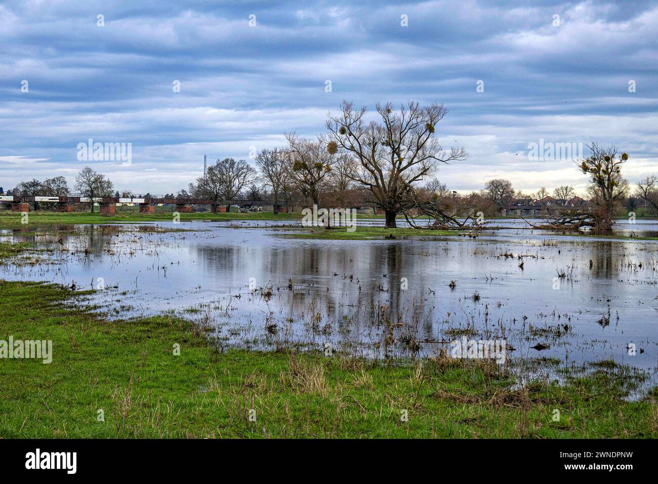 Heyrothsberge, Deutschland 24. Februar 2024: Im Bild: Blick in den ...