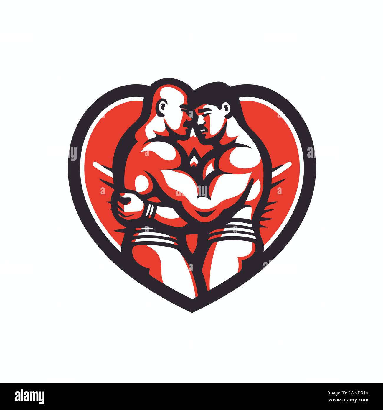 Team hugging Stock Vector Images - Alamy