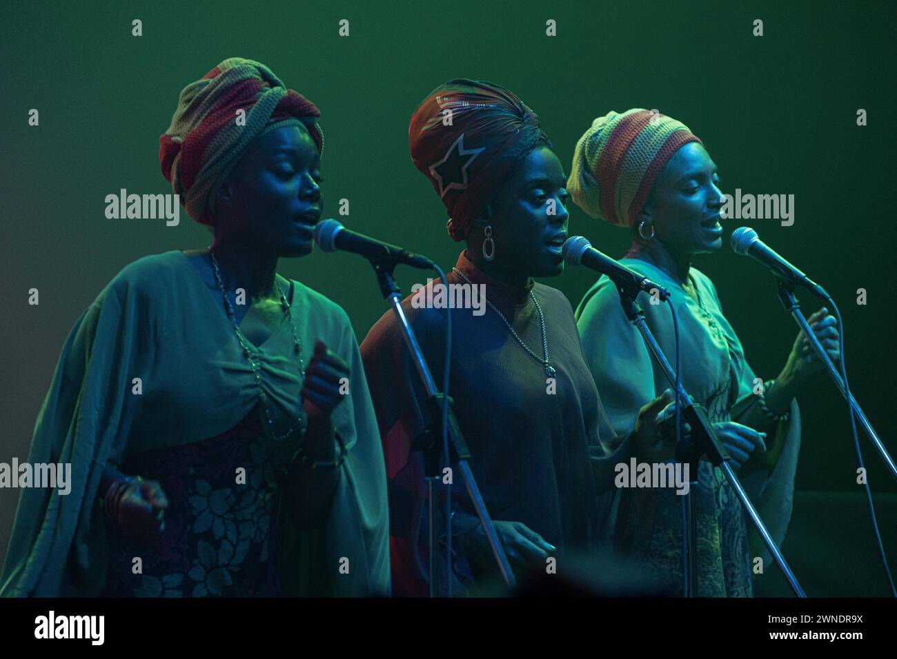 LASHANA LYNCH, ANNA-SHARE BLAKE and NAOMI COWAN in BOB MARLEY: ONE LOVE (2024), directed by ...