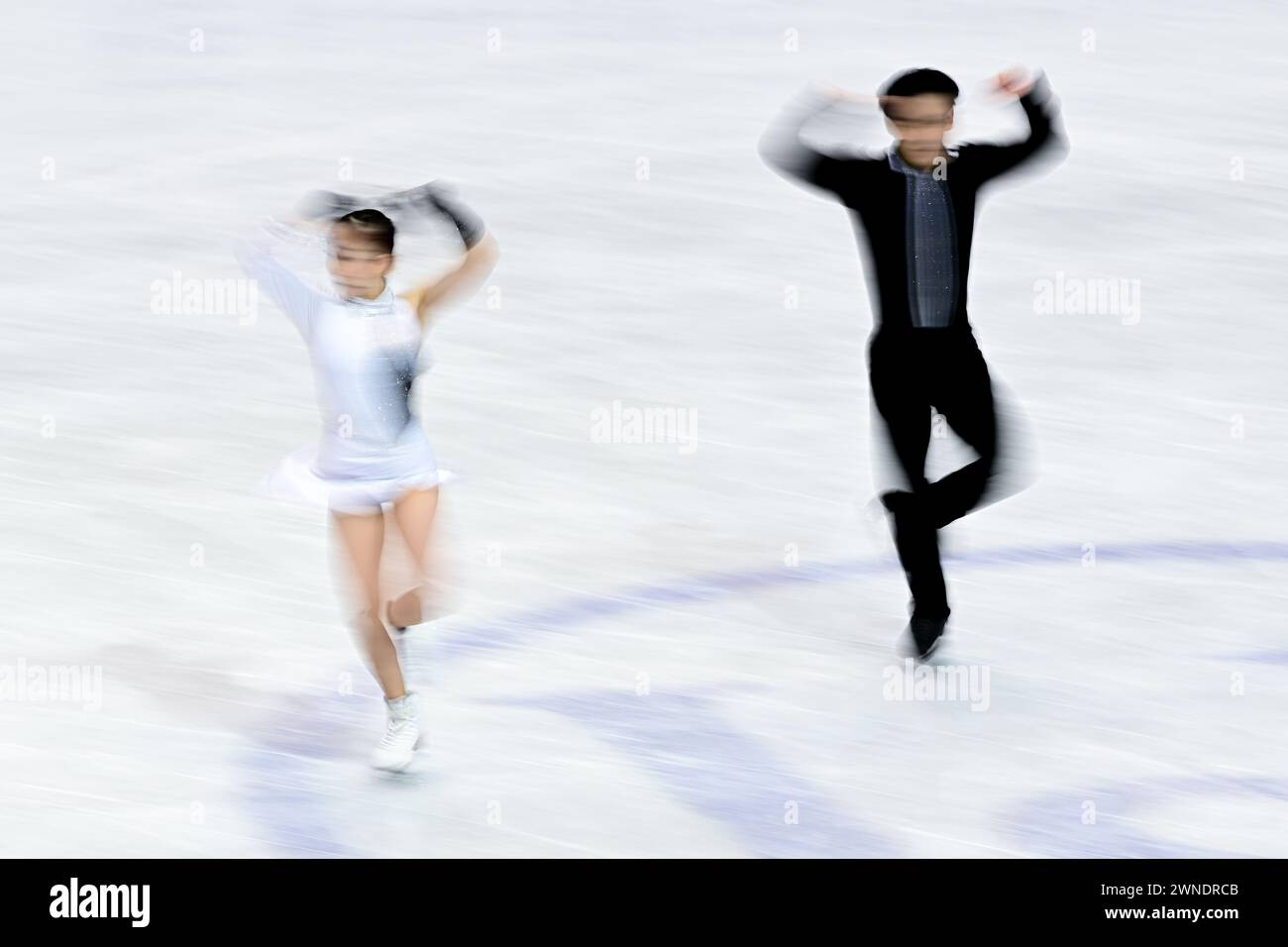 Sara KISHIMOTO & Atsuhiko TAMURA (JPN), during Junior Ice Dance Free ...