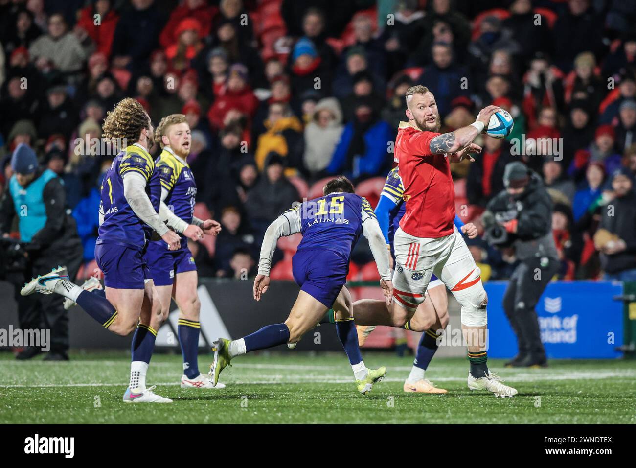 March 1st, 2024, Virgin Media Park, Cork, Ireland - RG Snyman of ...