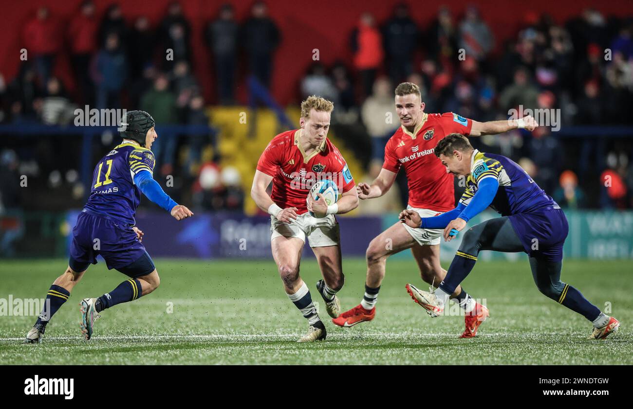 March 1st, 2024, Virgin Media Park, Cork, Ireland - Mike Haley of ...