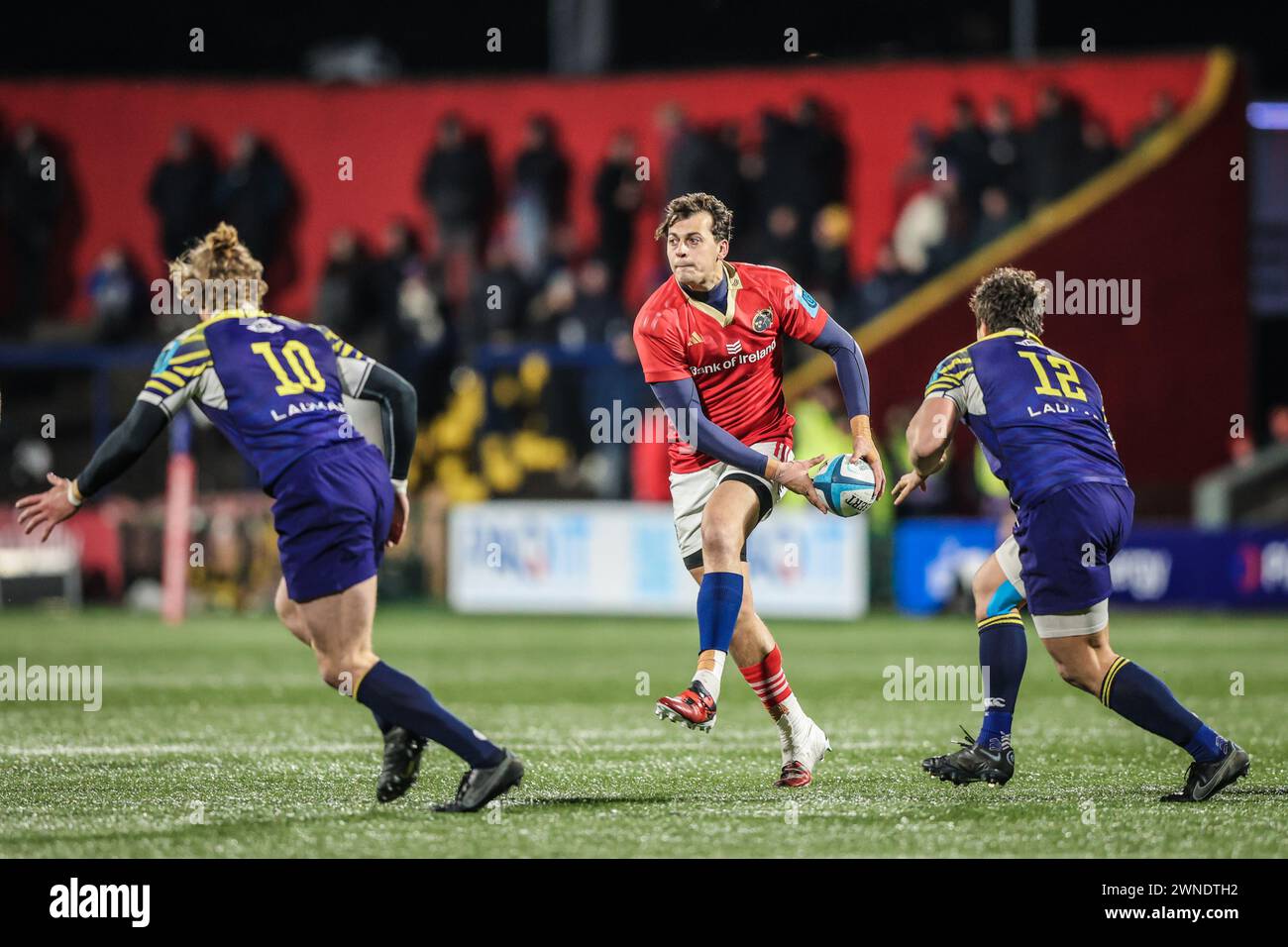 March 1st, 2024, Virgin Media Park, Cork, Ireland - Antoine Frisch of ...
