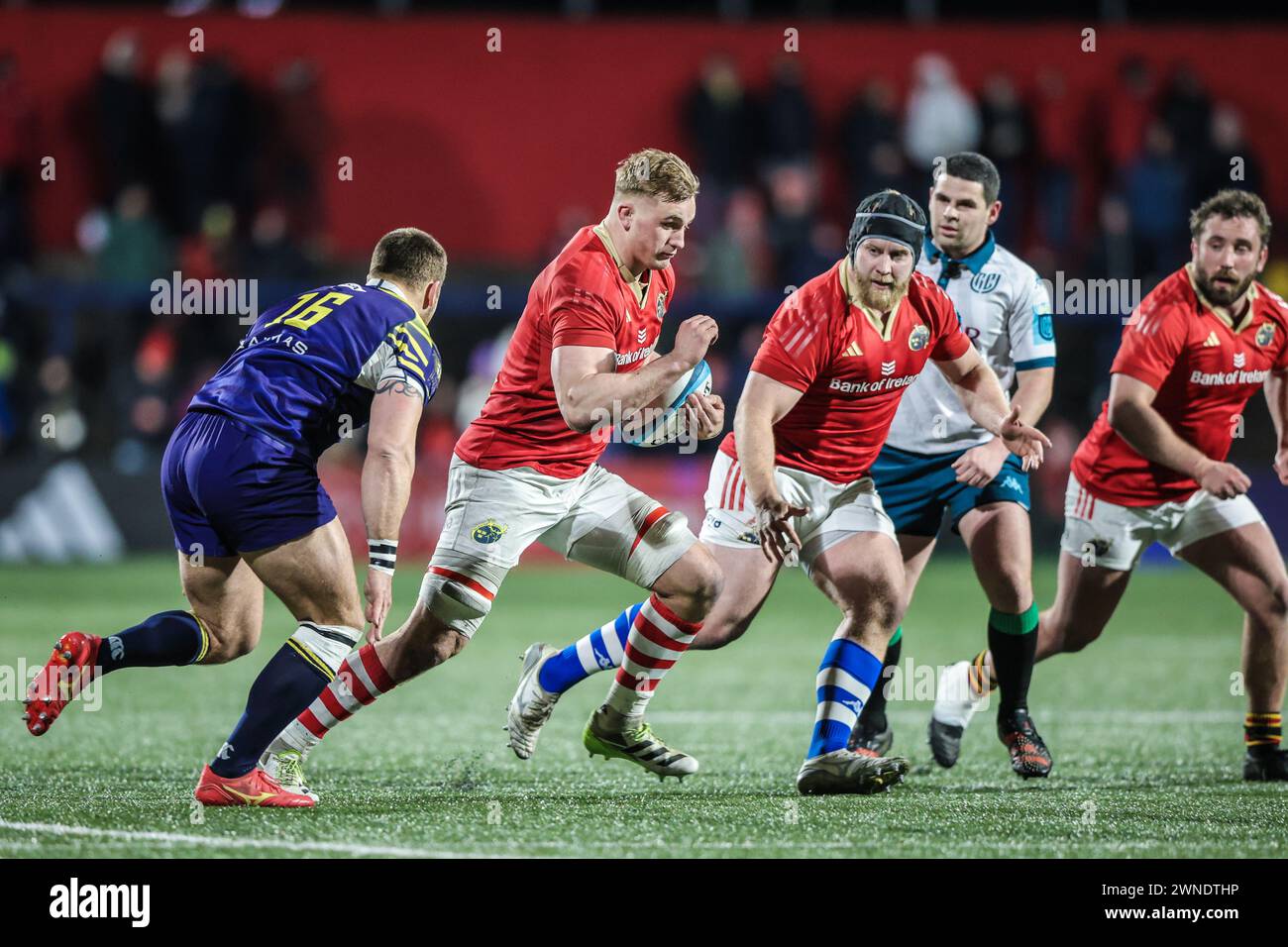 March 1st, 2024, Virgin Media Park, Cork, Ireland - BKT United Rugby ...