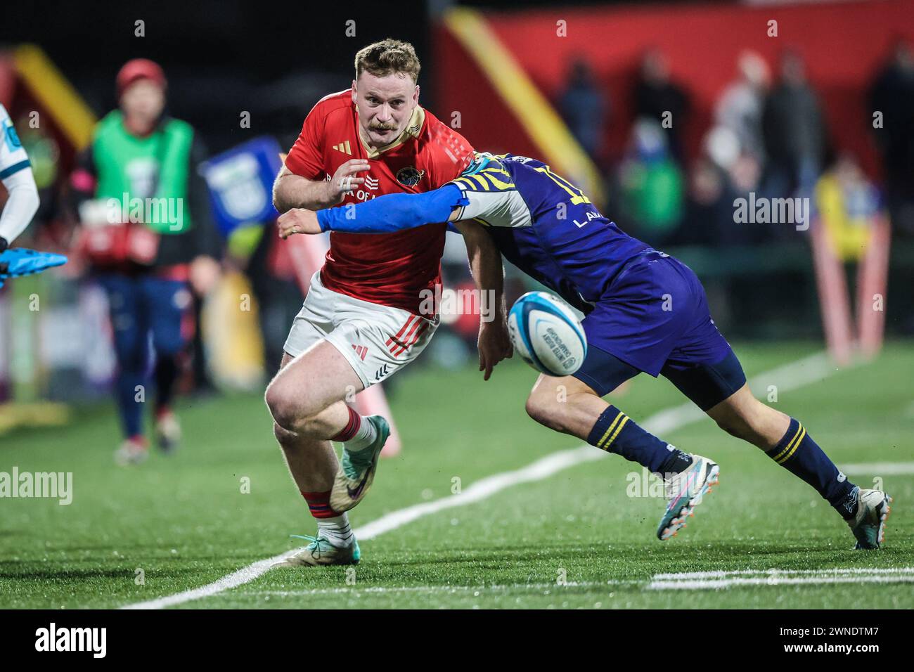 March 1st, 2024, Virgin Media Park, Cork, Ireland - Sean O Brien of ...
