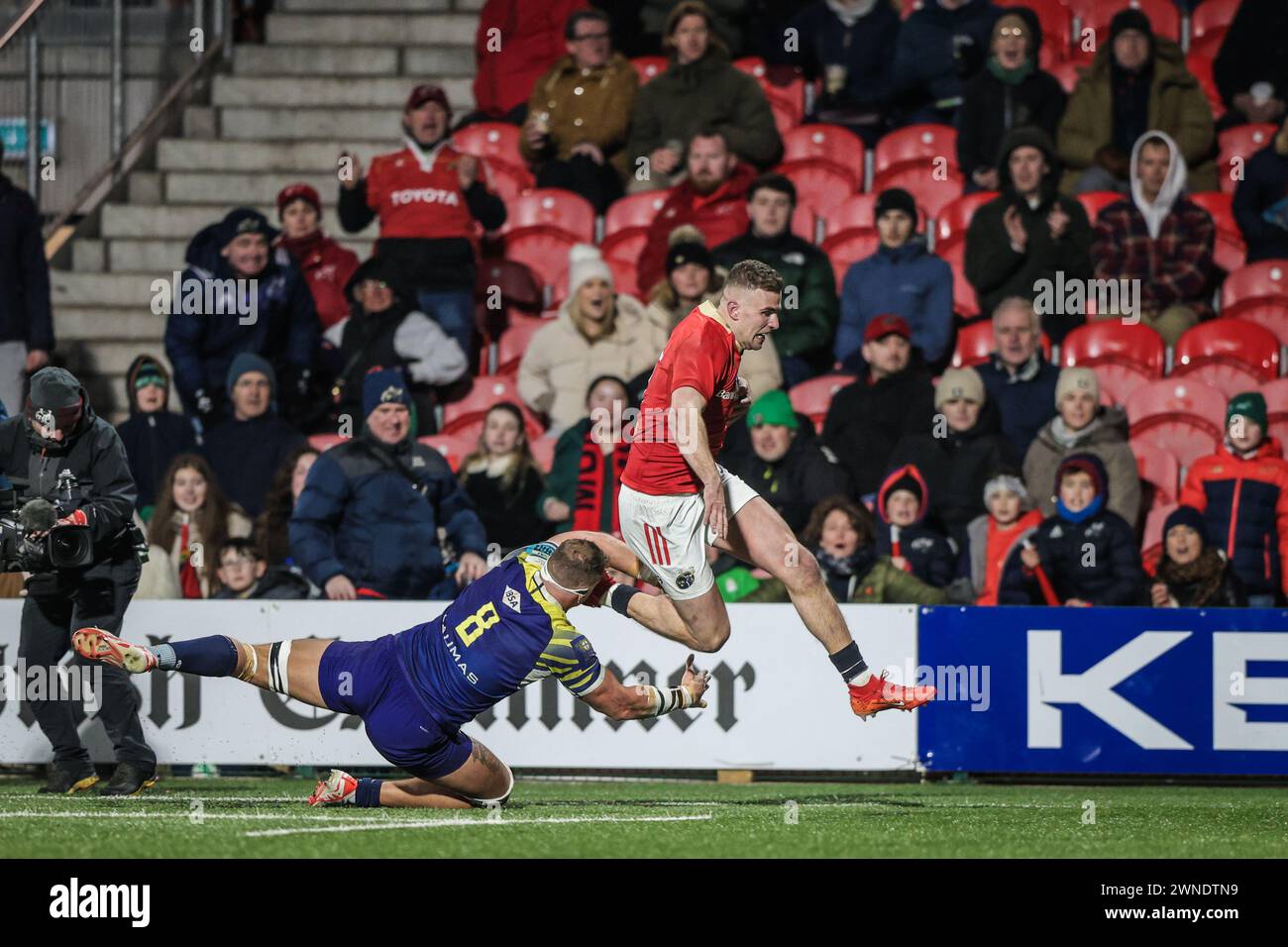 March 1st, 2024, Virgin Media Park, Cork, Ireland - Shane Daly of ...