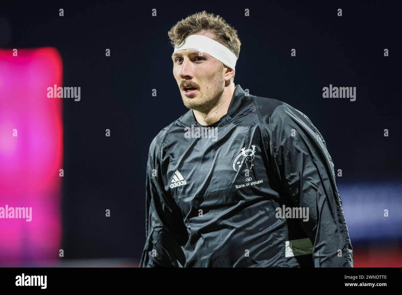 March 1st, 2024, Virgin Media Park, Cork, Ireland - Tom Ahern at the ...