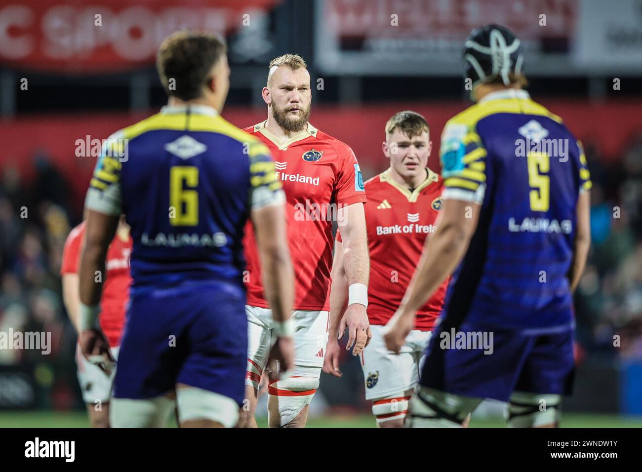 March 1st, 2024, Virgin Media Park, Cork, Ireland - RG Snyman of ...