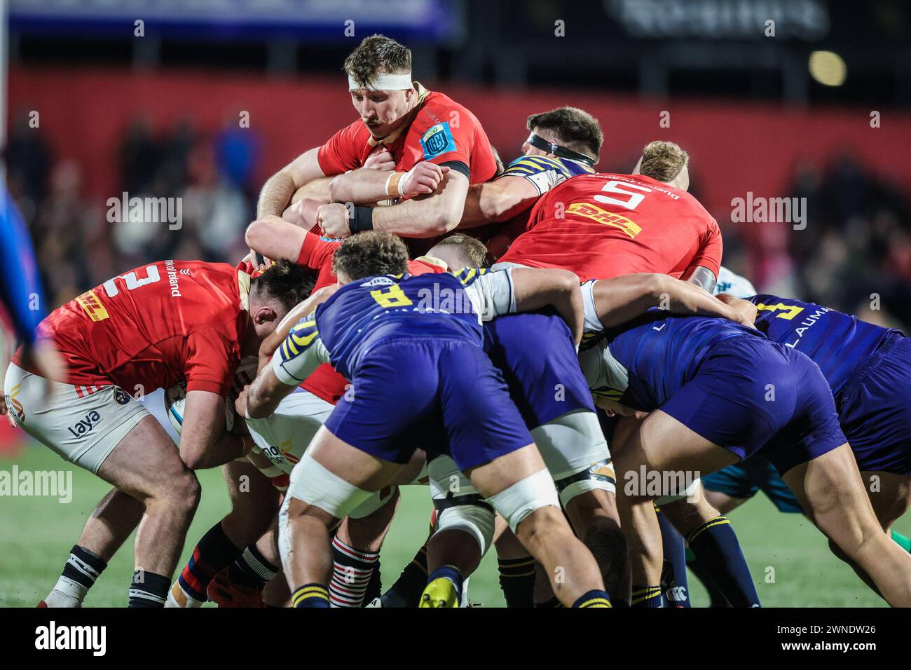 March 1st, 2024, Virgin Media Park, Cork, Ireland - Tom Ahern at the ...