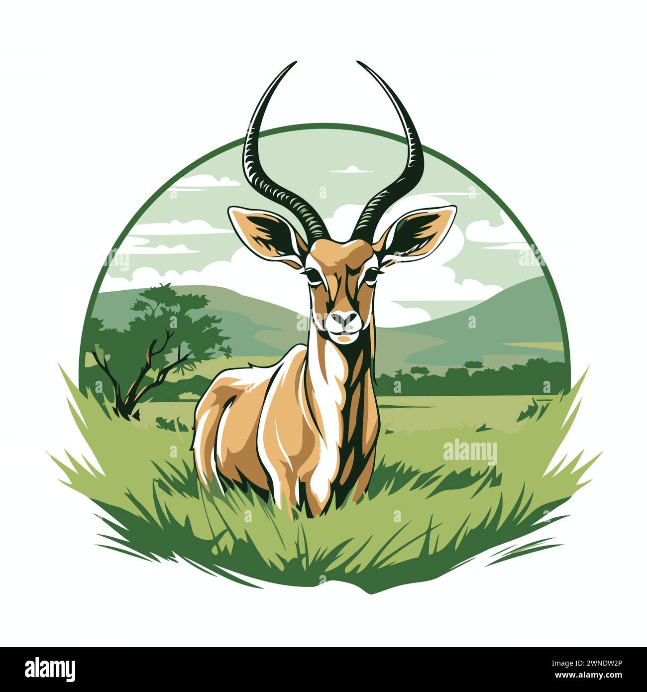 Impala in art hi-res stock photography and images - Alamy