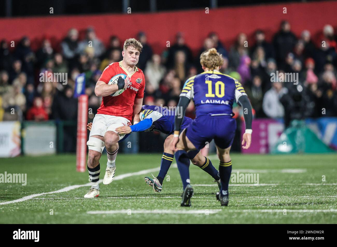 March 1st, 2024, Virgin Media Park, Cork, Ireland - Alex Kendellen of ...