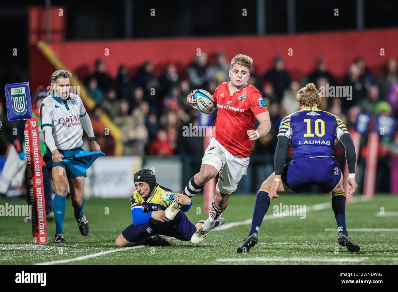 March 1st, 2024, Virgin Media Park, Cork, Ireland - Alex Kendellen of ...