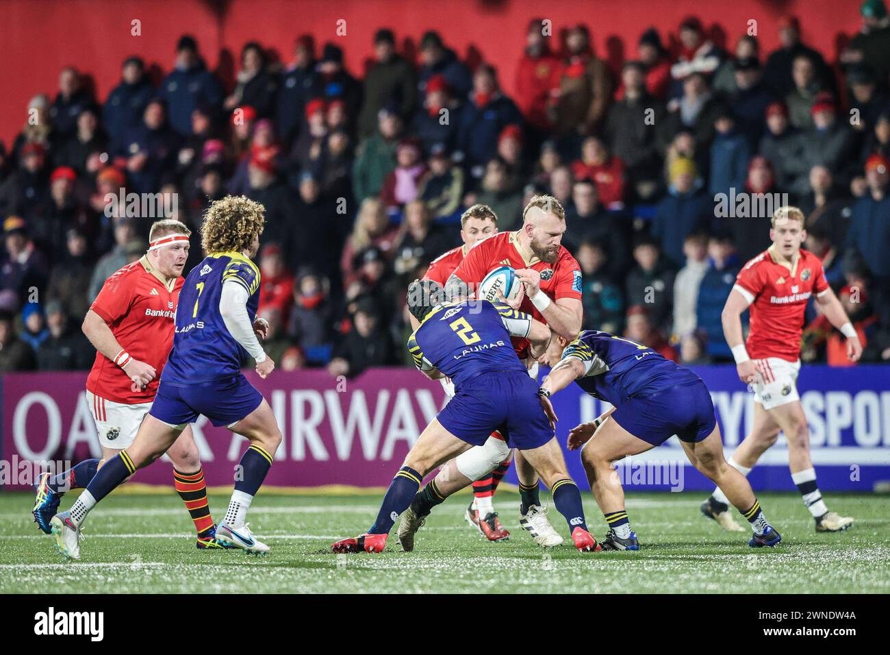 March 1st, 2024, Virgin Media Park, Cork, Ireland - RG Snyman of ...
