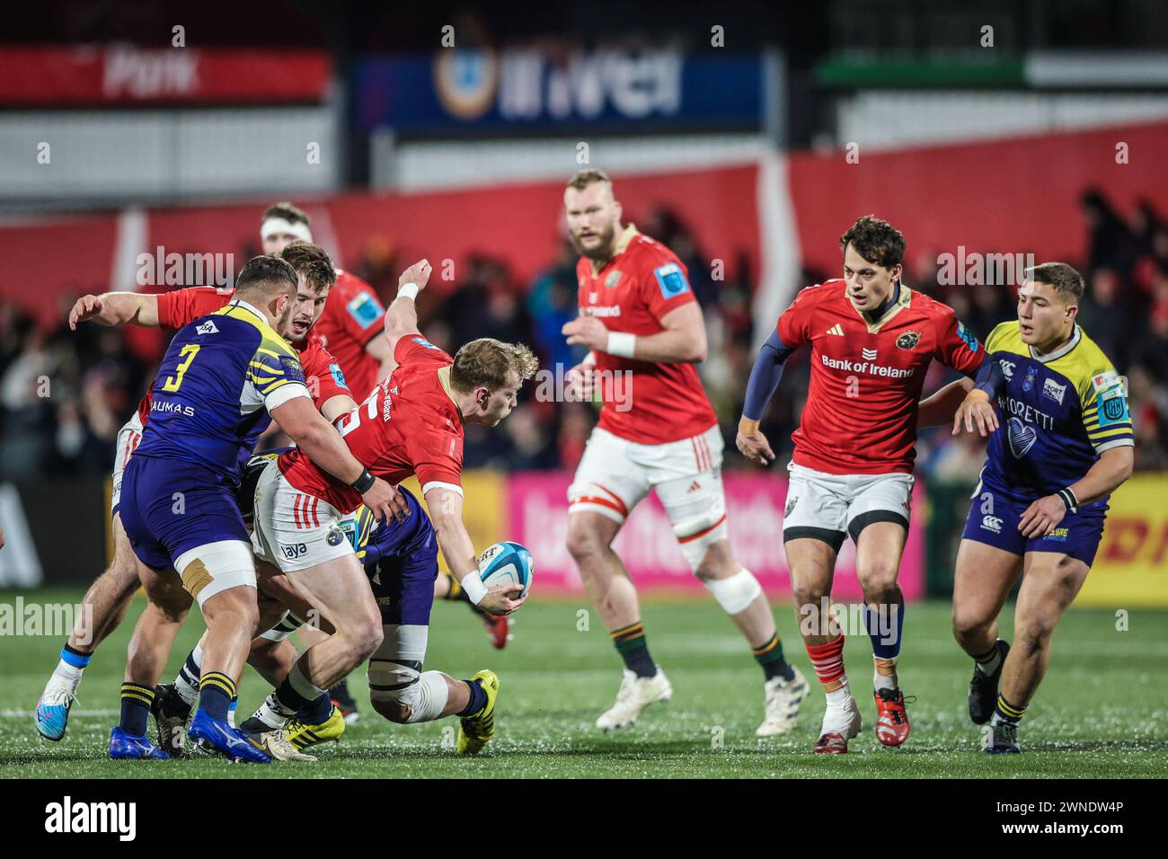 March 1st, 2024, Virgin Media Park, Cork, Ireland - Mike Haley of ...
