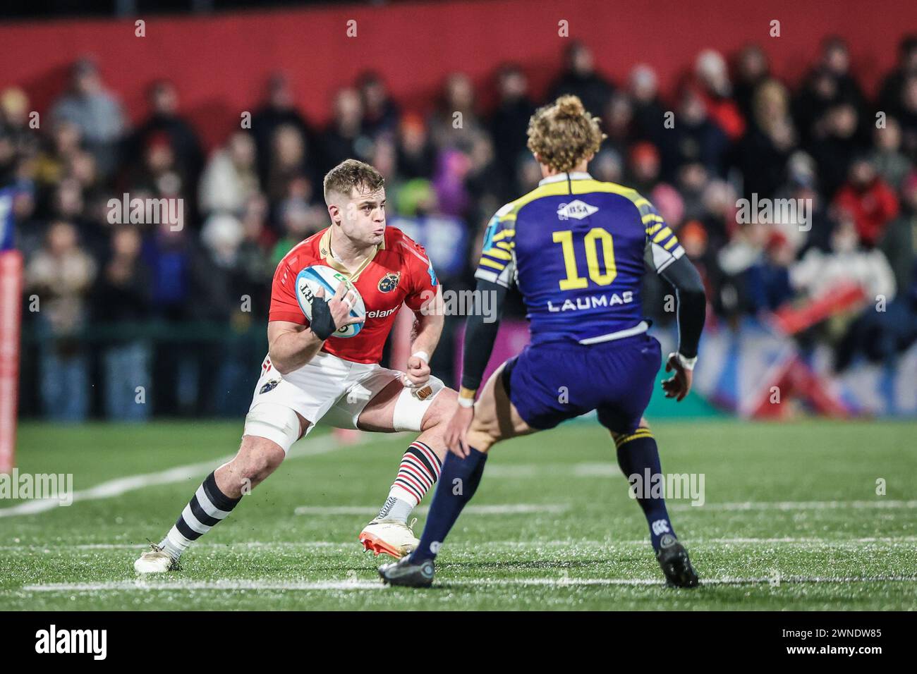 March 1st, 2024, Virgin Media Park, Cork, Ireland - Alex Kendellen of ...