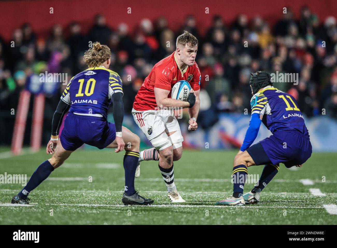March 1st, 2024, Virgin Media Park, Cork, Ireland - Alex Kendellen of ...