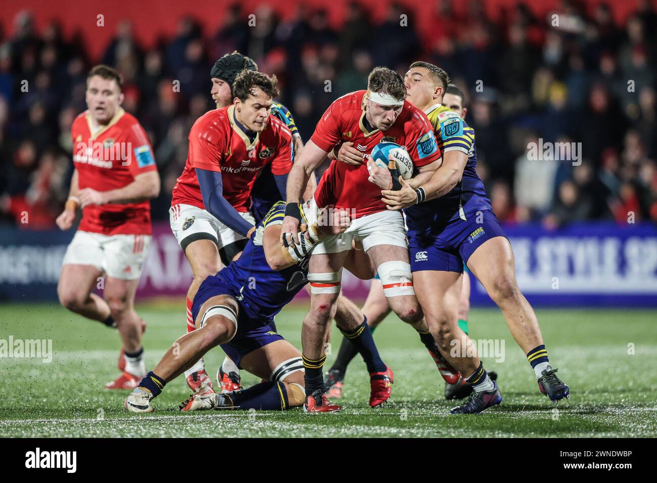 March 1st, 2024, Virgin Media Park, Cork, Ireland - Tom Ahern at the ...