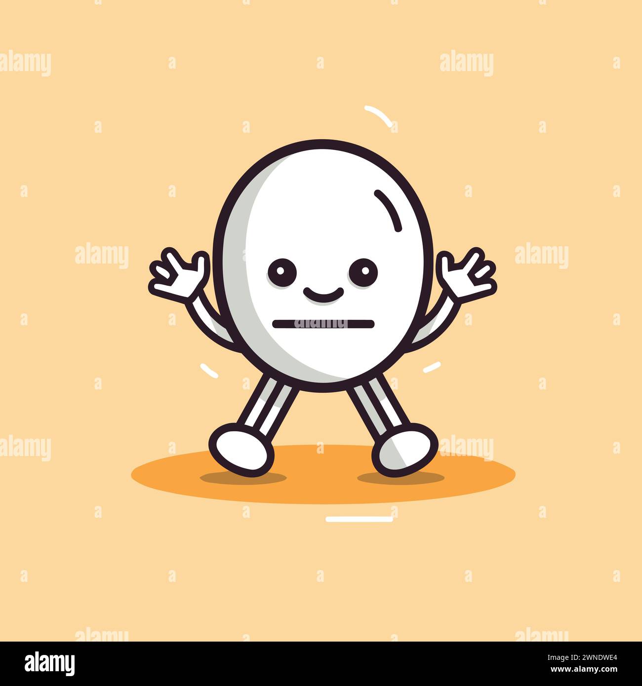 White cute legs Stock Vector Images - Alamy