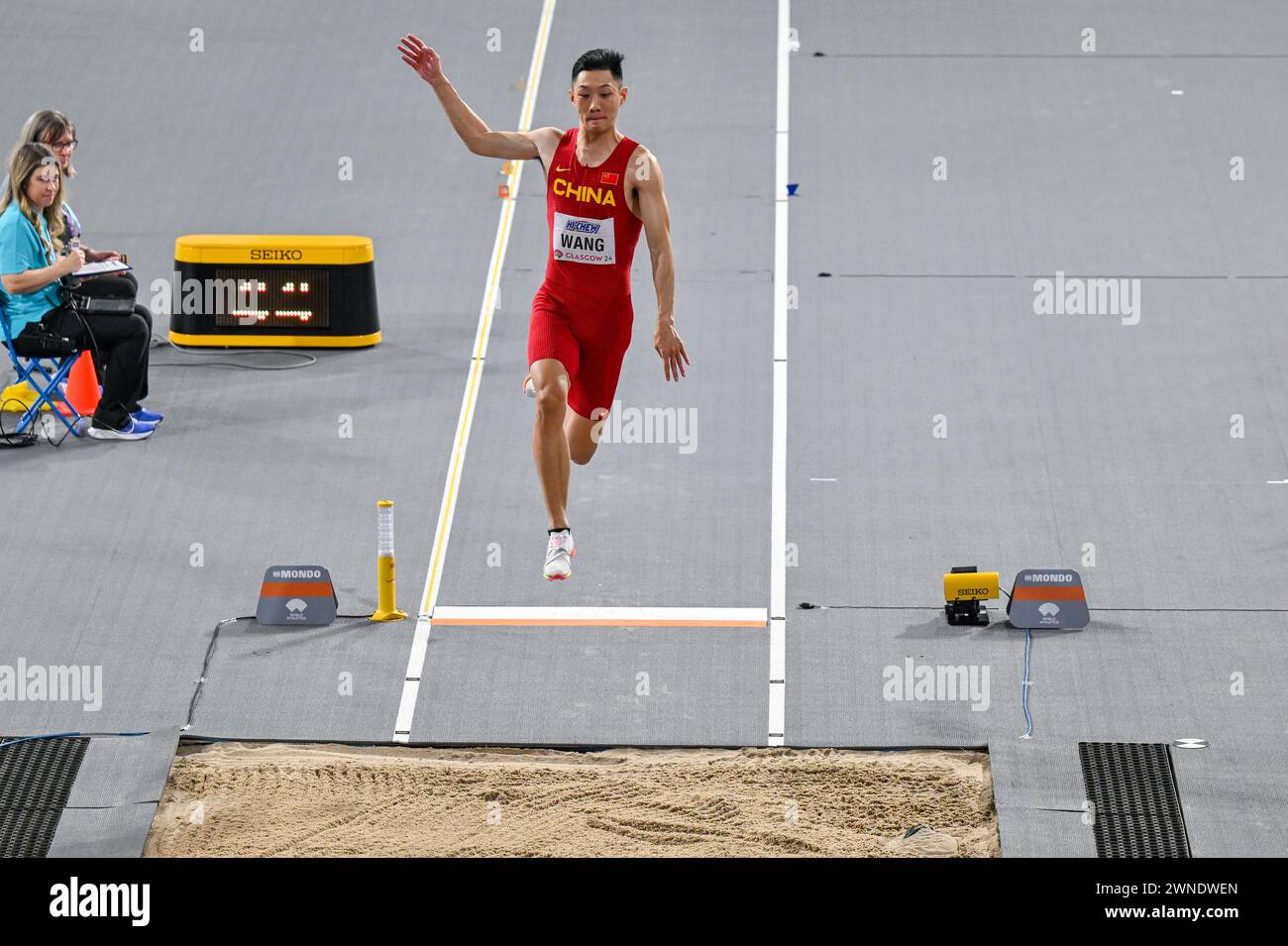 Glasgow, UK. 02nd Mar, 2024. GLASGOW, UNITED KINGDOM - MARCH 2: Jianan ...