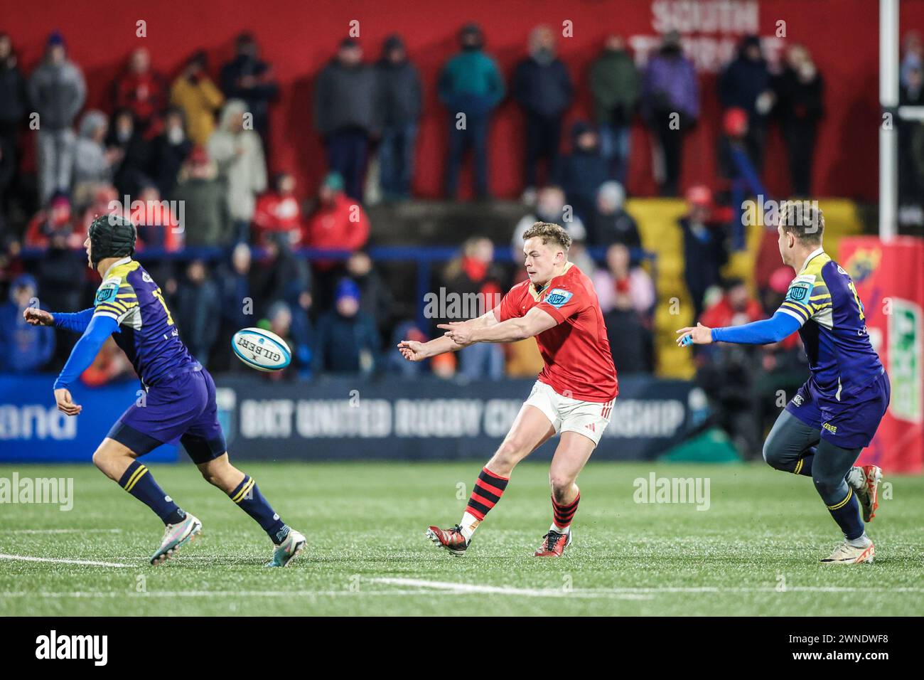 March 1st, 2024, Virgin Media Park, Cork, Ireland - BKT United Rugby ...