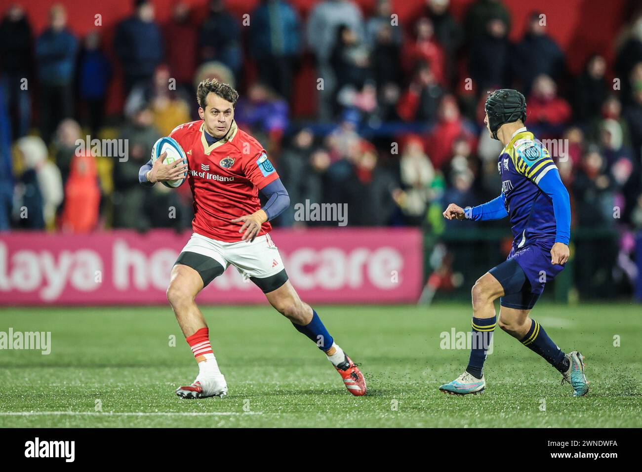 March 1st, 2024, Virgin Media Park, Cork, Ireland - Antoine Frisch of ...