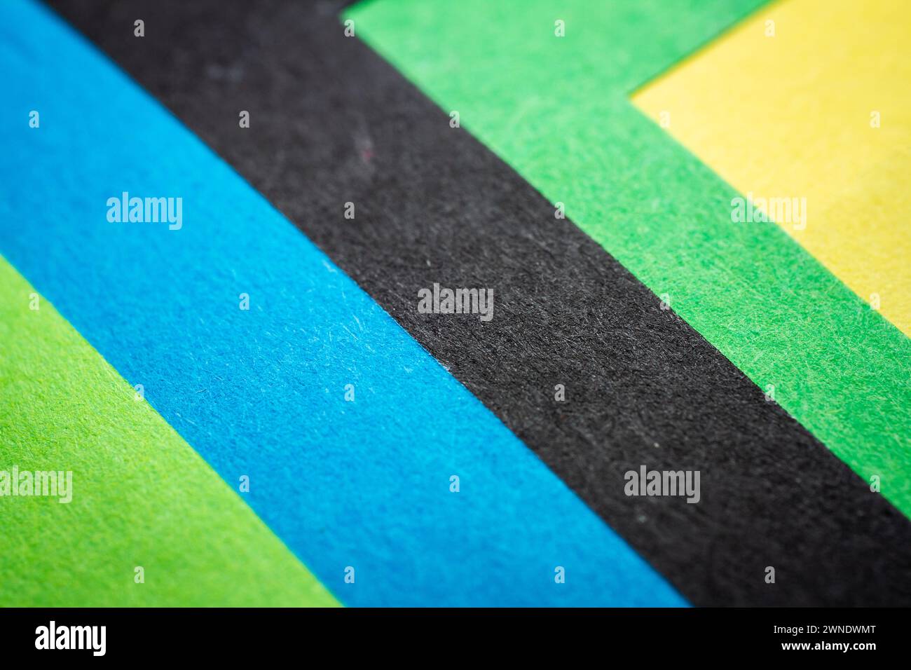 Extreme macro of multicolor background from different colors papers ...