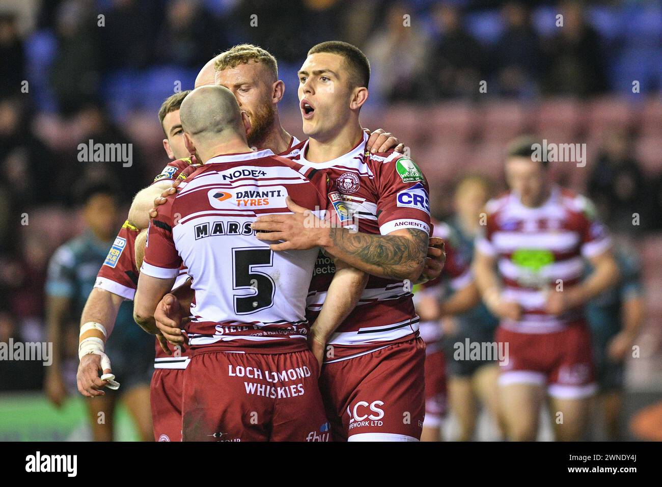 Wigan, England - 1st March 2024 - Rugby League Betfred Super League ...
