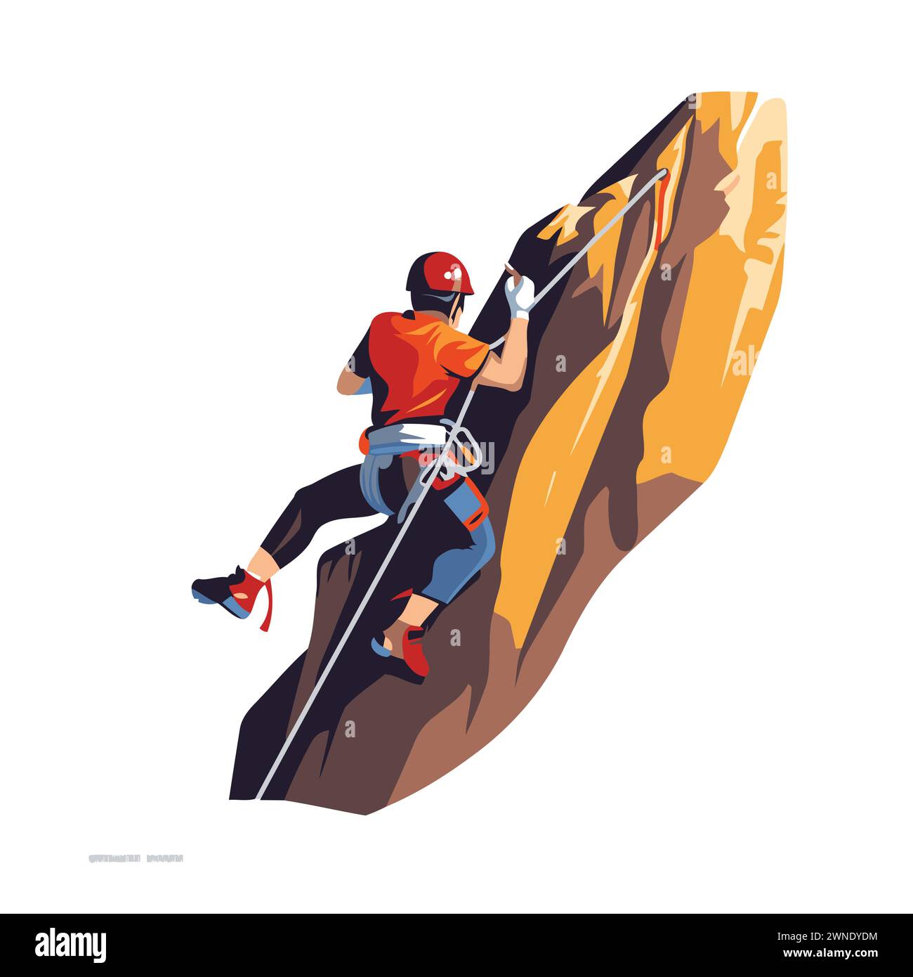 Rocky mountain wall Stock Vector Images - Alamy