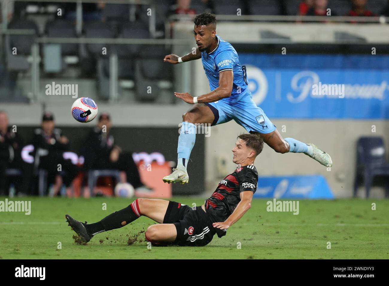 Sydney, Australia. 02nd Mar, 2024. Alexander Bonetig of Western Sydney ...
