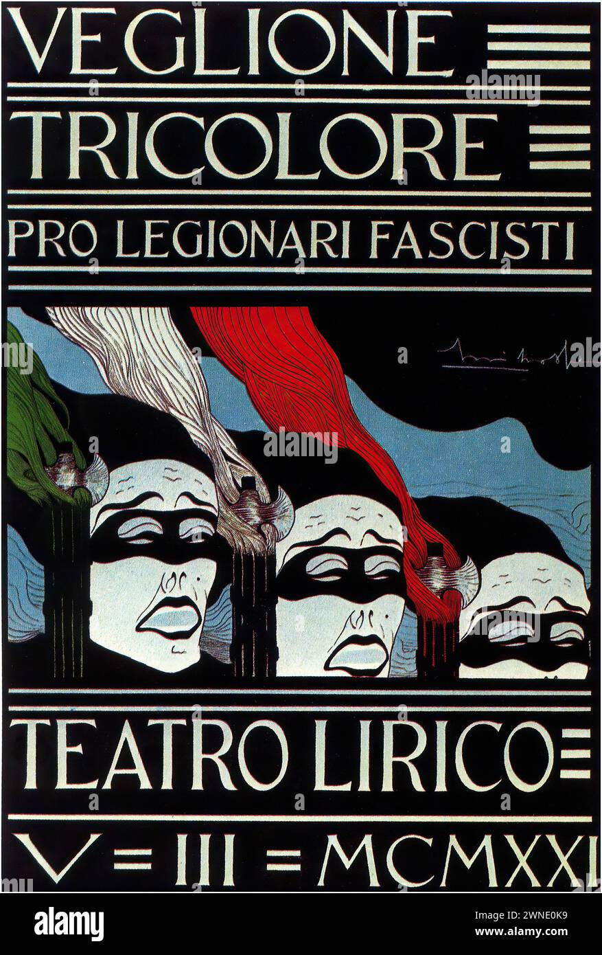 Italian fascist propaganda hi-res stock photography and images - Alamy