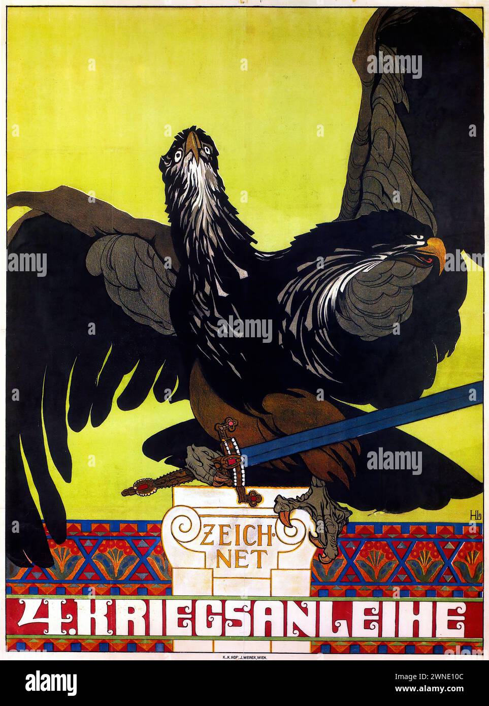 Eagle on a sword hi-res stock photography and images - Alamy