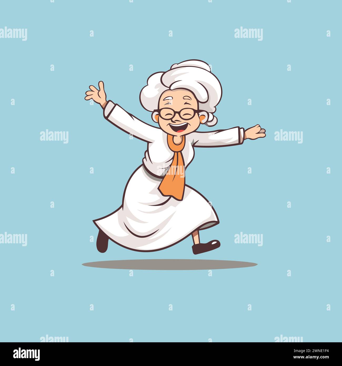 Old people dancing Stock Vector Images - Alamy