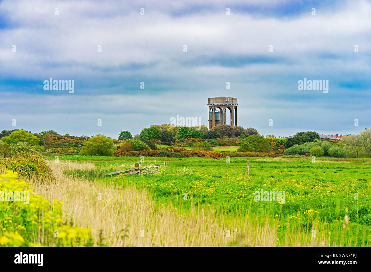 The famous water towers on Southwold common Suffolk UK Stock Photo - Alamy