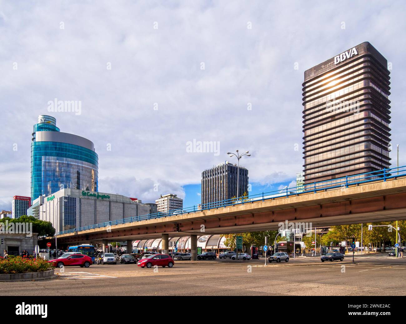 Edificios de Azca. Madrid. España Stock Photo - Alamy