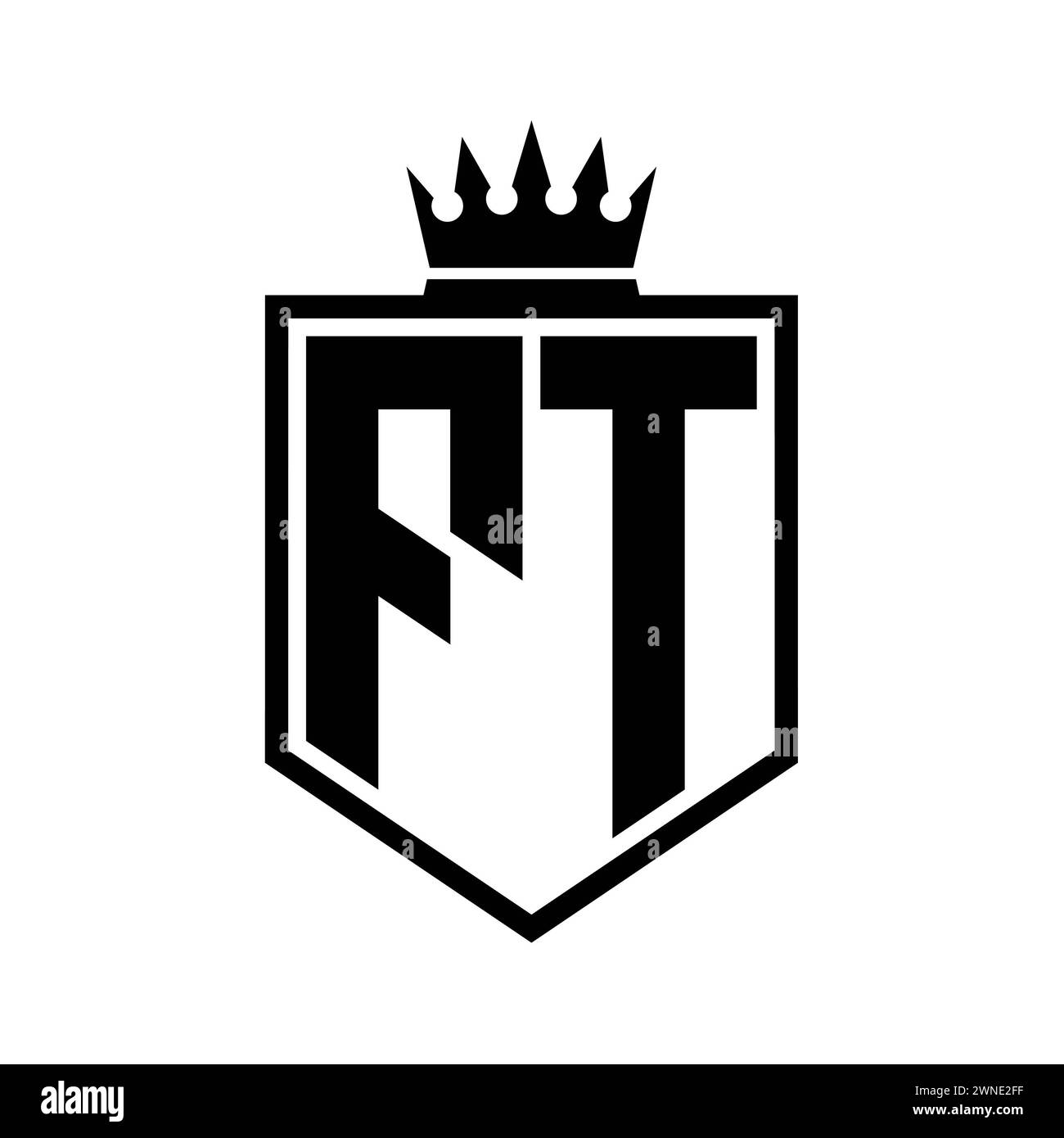 Ft modern logo Black and White Stock Photos & Images - Alamy