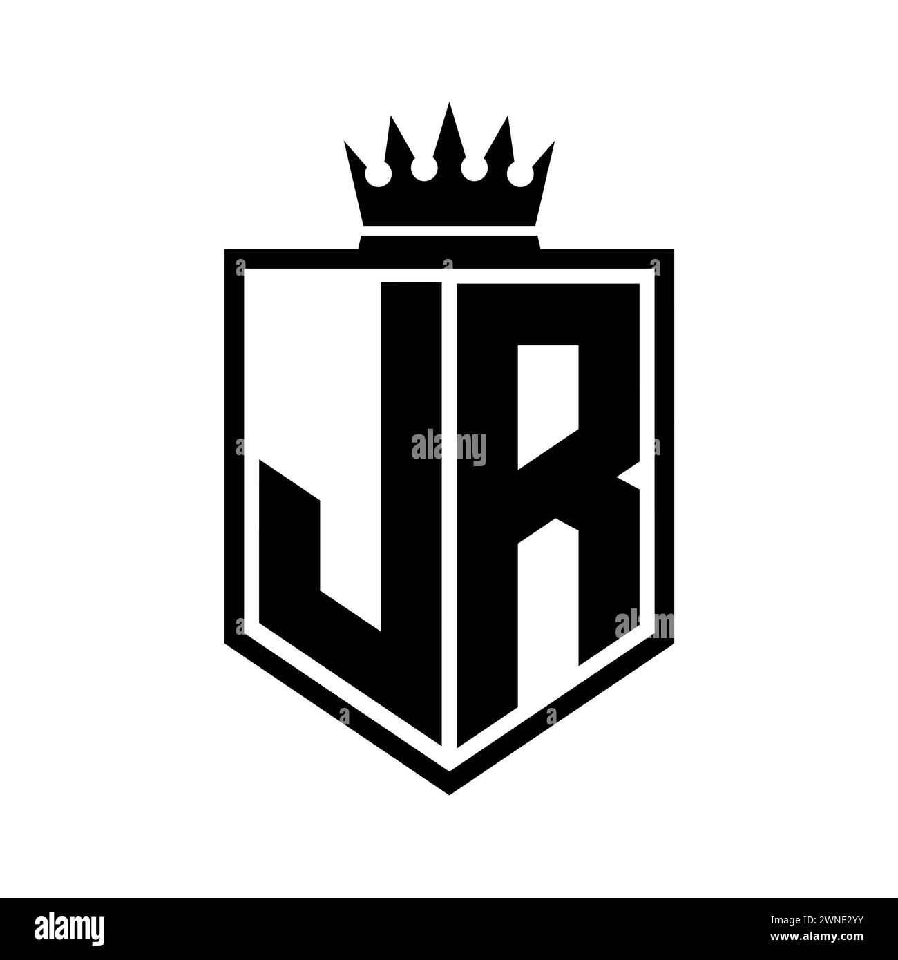 Jr logo Black and White Stock Photos & Images - Alamy