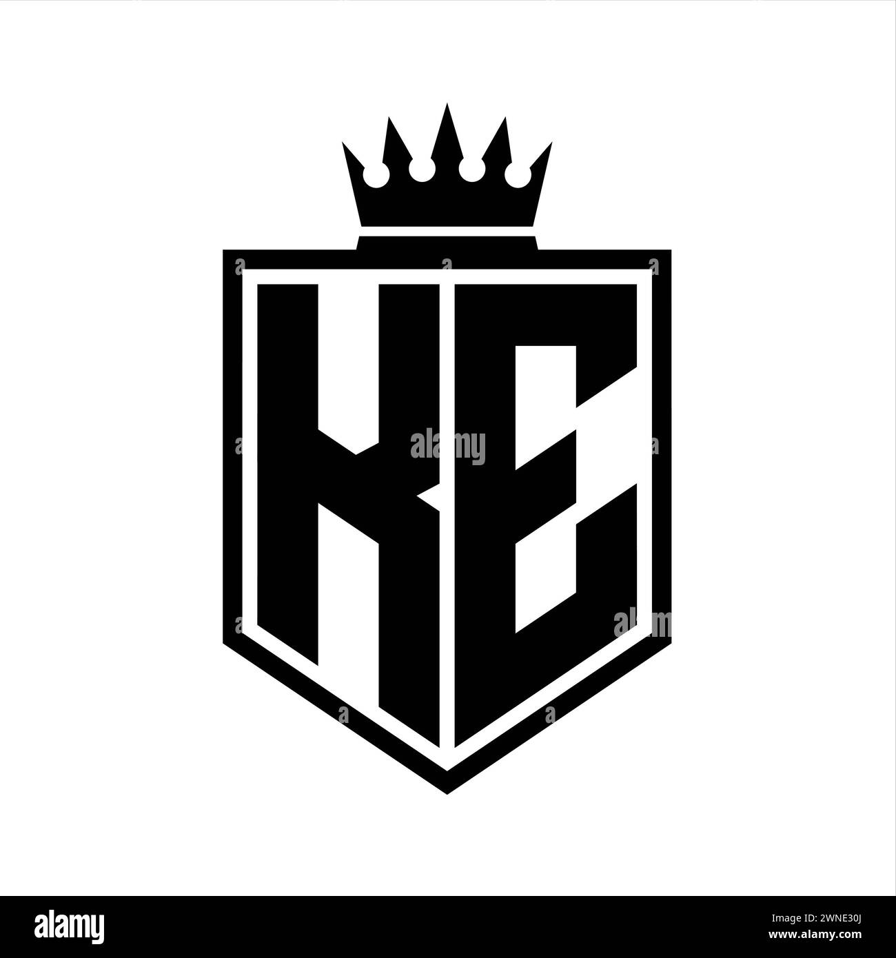 Logo ke Black and White Stock Photos & Images - Alamy