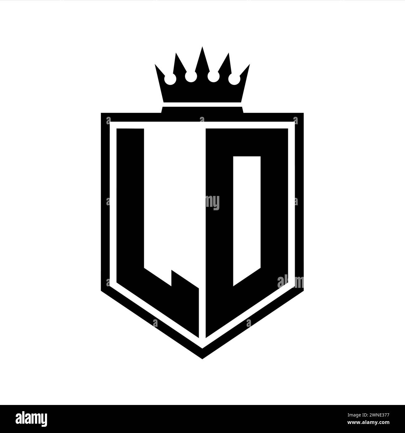 Letter ld logo hi-res stock photography and images - Alamy