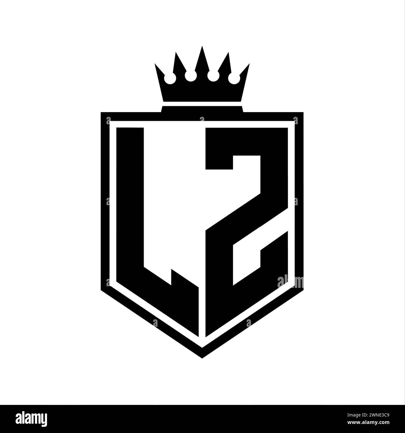 Lz logos Black and White Stock Photos & Images - Alamy