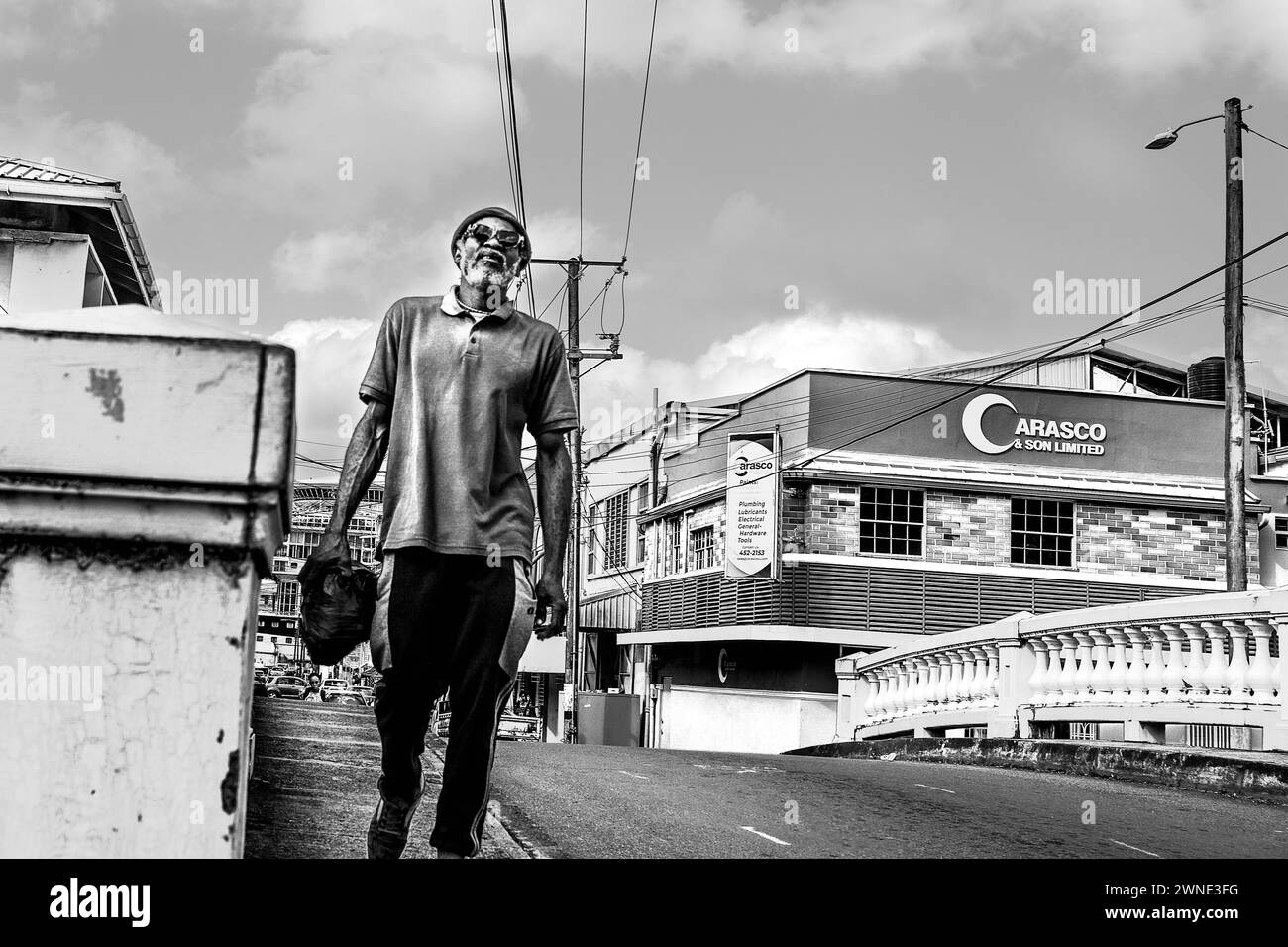 Castries, st lucia Black and White Stock Photos & Images - Alamy