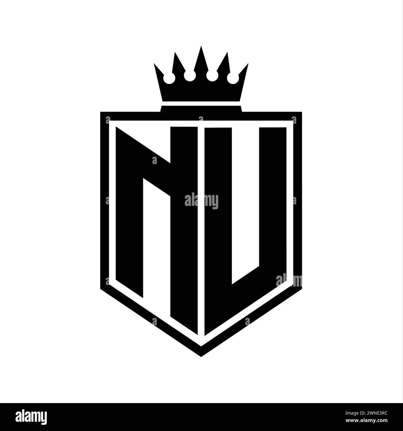 Nu logo Black and White Stock Photos & Images - Alamy