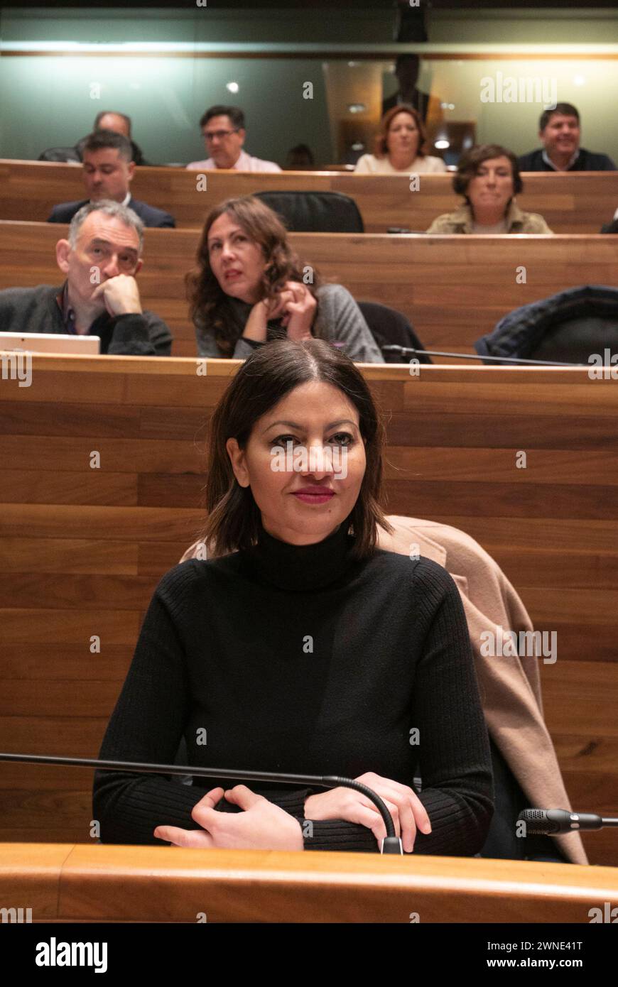 The Minister of Youth and Children, Sira Rego, during the IU ...