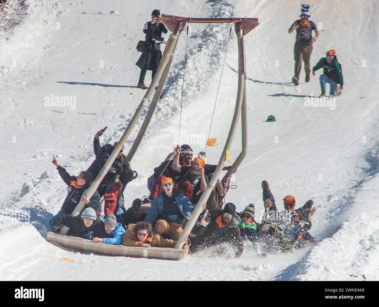 Montage mountain ski resort hi-res stock photography and images - Alamy
