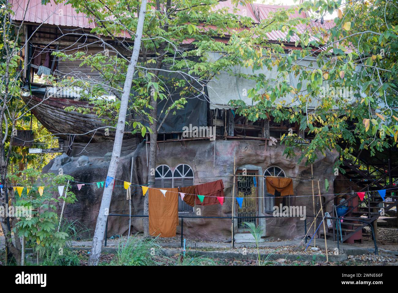 Buddha sathan ratchathani asoke village hi-res stock photography and ...