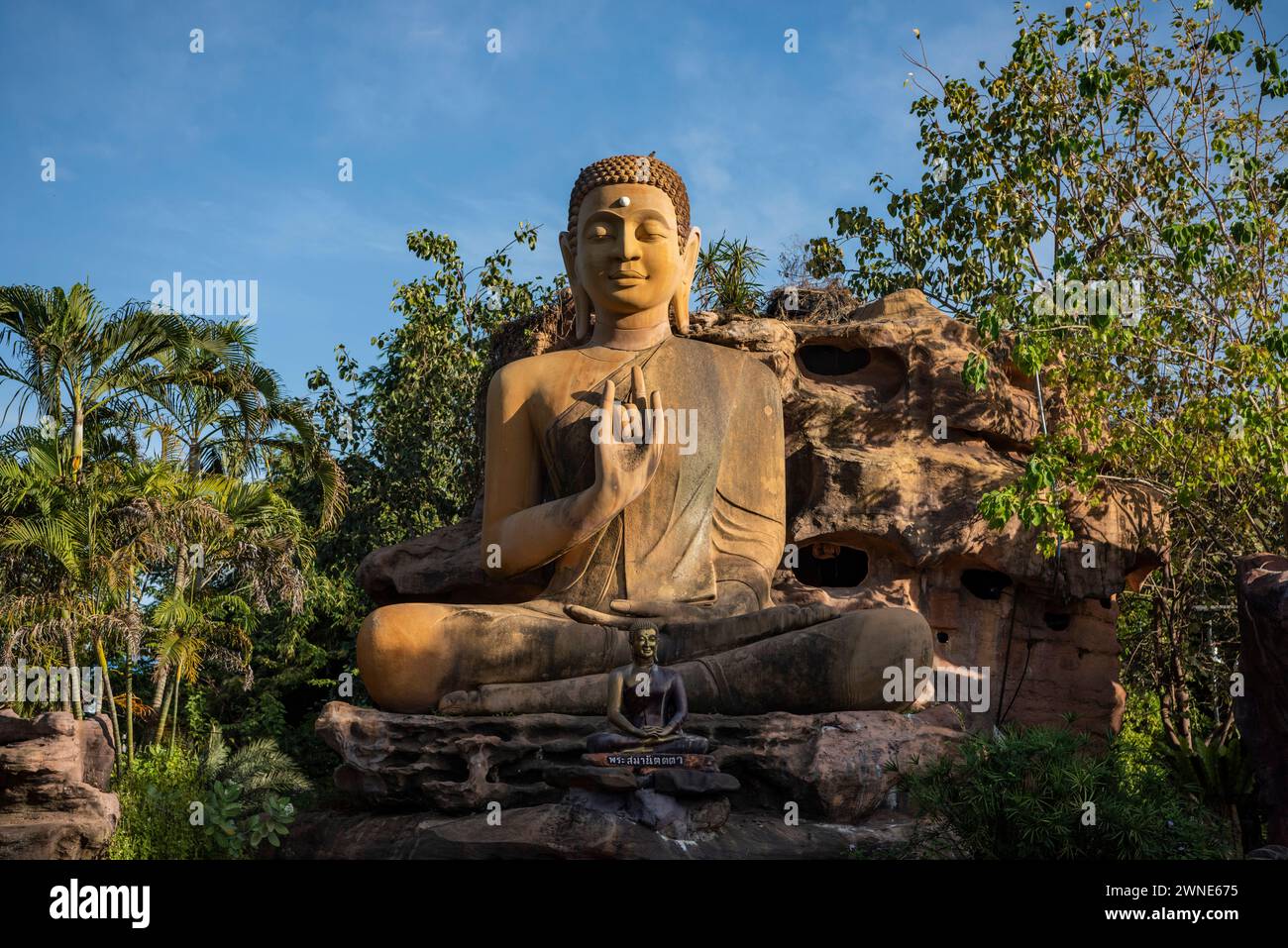 Buddha sathan ratchathani asoke village hi-res stock photography and ...